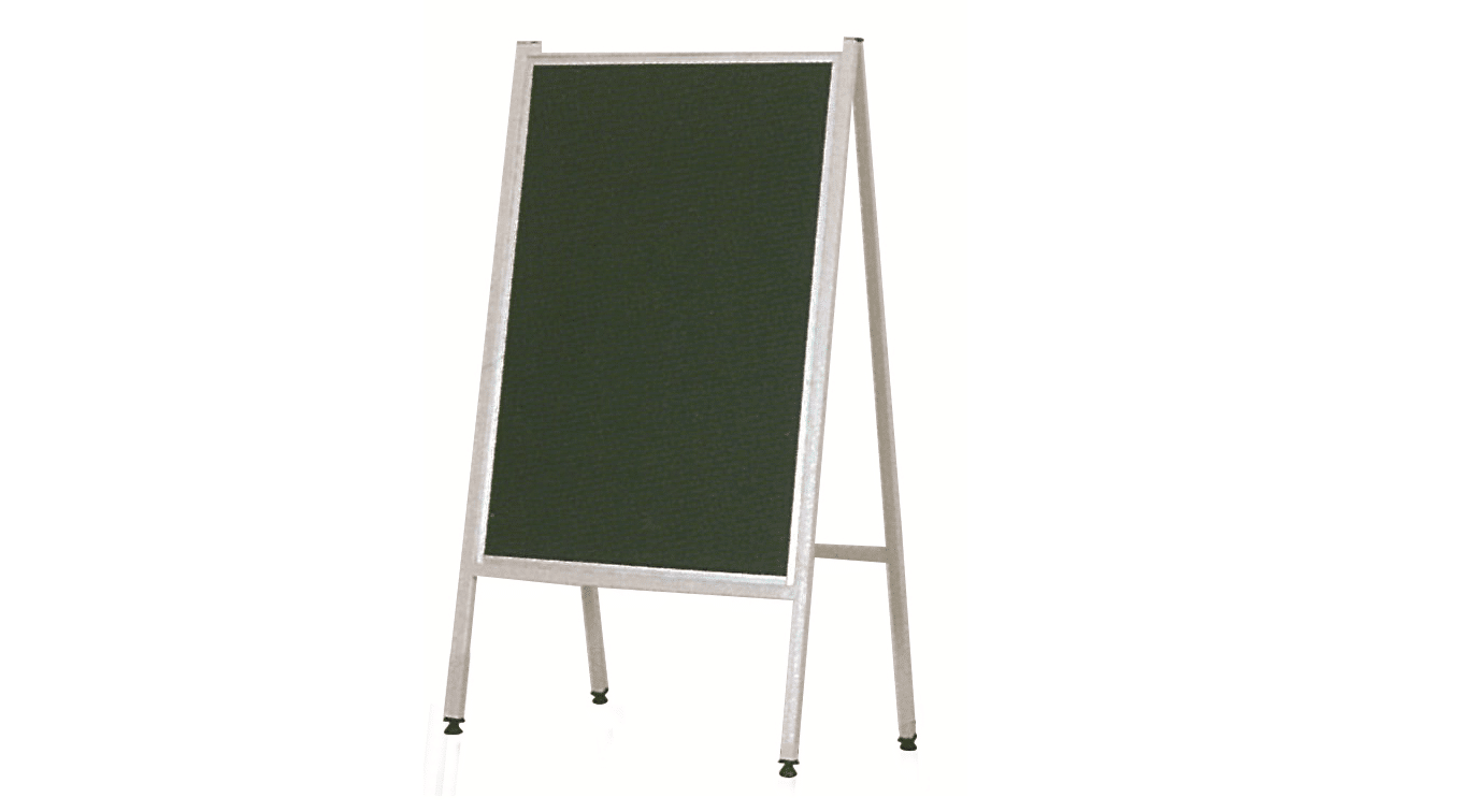 MBA – A SHAPE MENU BOARD WITH ALUMINIUM FRAME - AY Office System