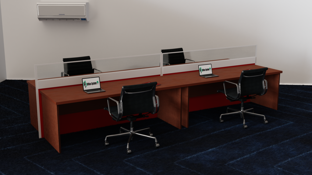 RECTANGULAR SHAPE OFFICE WORKSTATION - R101 - AY Office System
