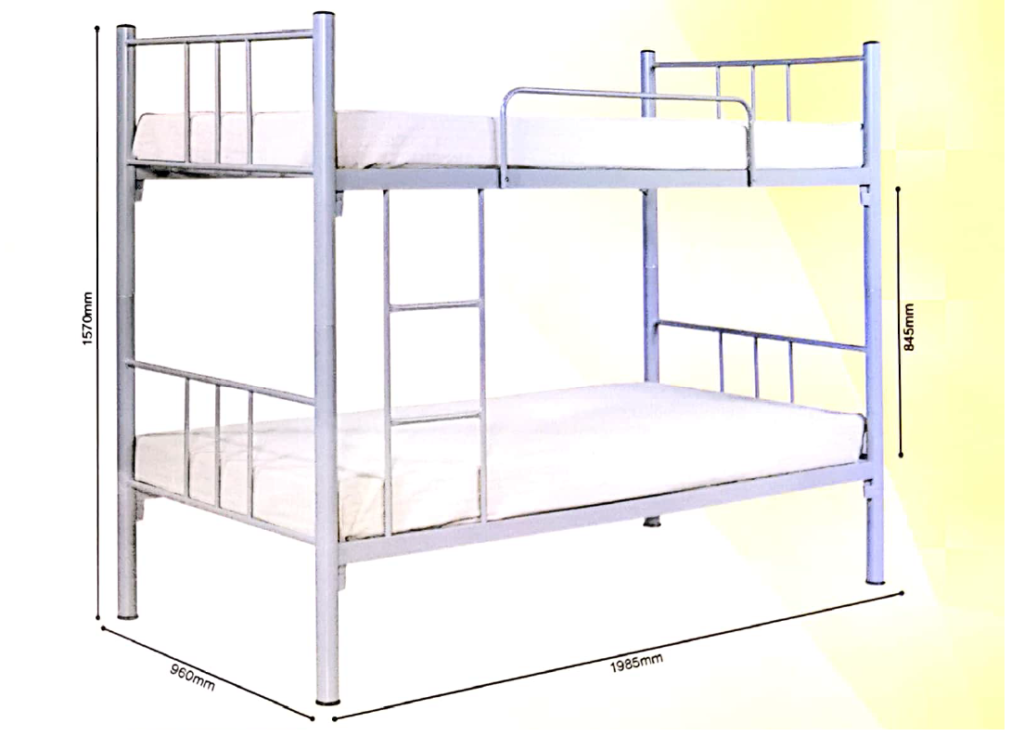 DTB 1 Double Decker Bed Frame - AY Office System