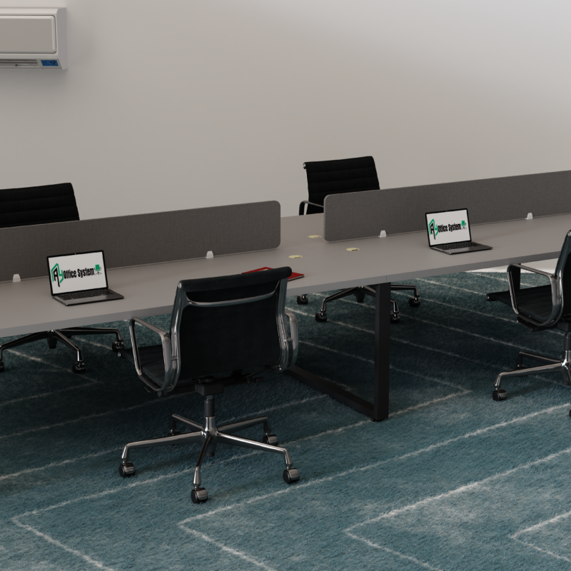 RECTANGULAR SHAPE OFFICE WORKSTATION - R15 - AY Office System