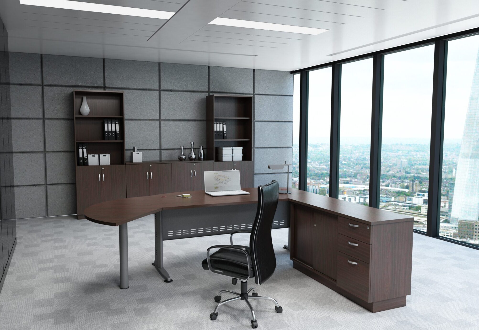 Manager Office Table Set | V-QMB 180 A-SET