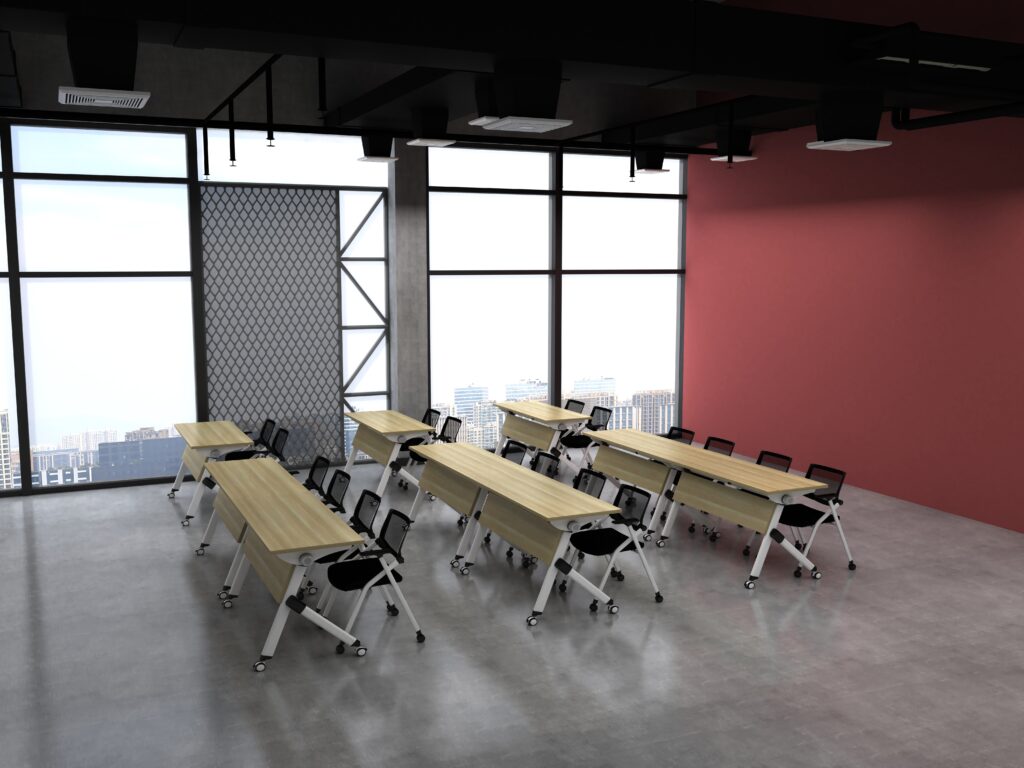 Foldable Training Table With TRY Leg | V-TRY 126/156/186