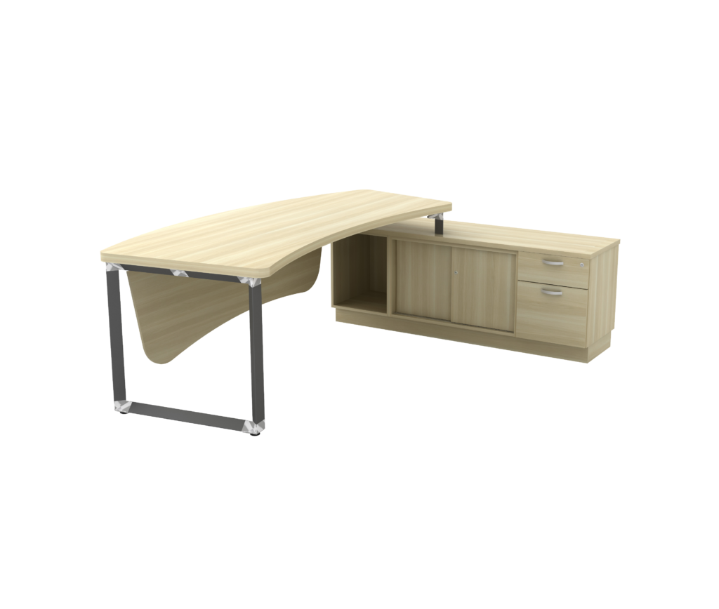 Modern Director Office Table V-Q-OXL 2462b - AY Office System