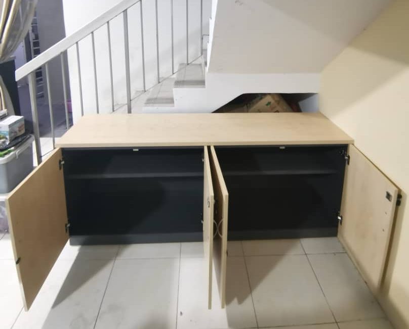 Dual Switch Door Side Cabinet | V-T-YDD 7160 | AY Office System