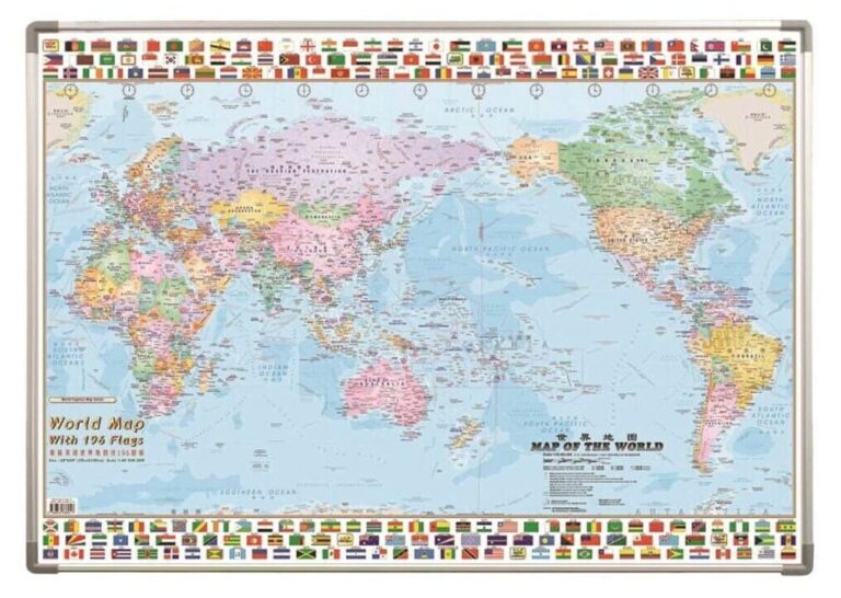 MPW – WORLD MAP BOARD - AY Office System