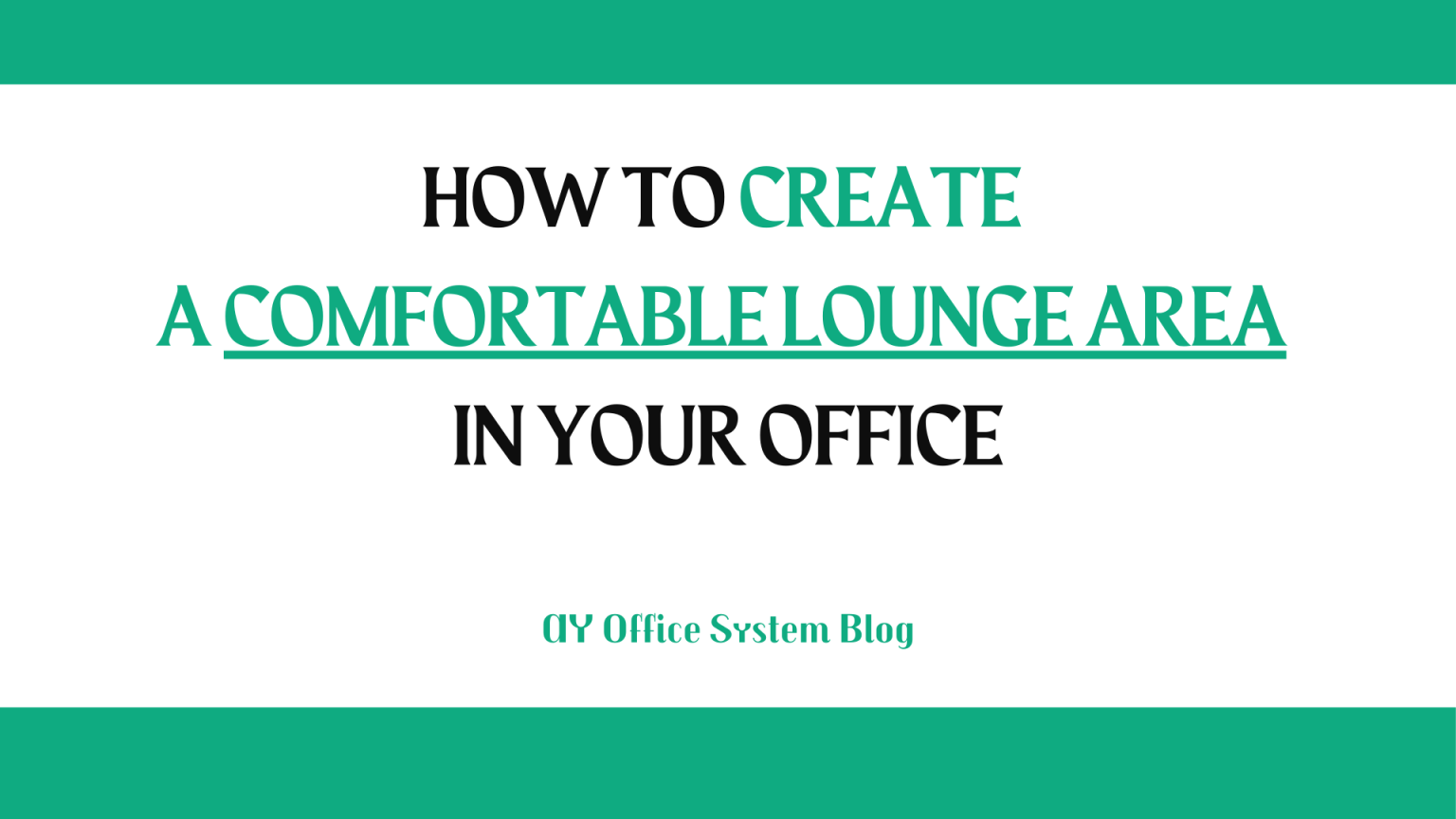 Create a Cozy Lounge Area with the Perfect Office Sofa